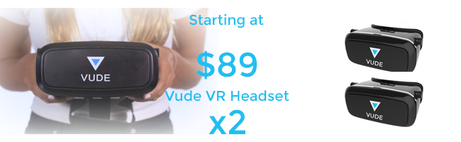 VUDE: Smartphone Virtual Reality Headset | Indiegogo