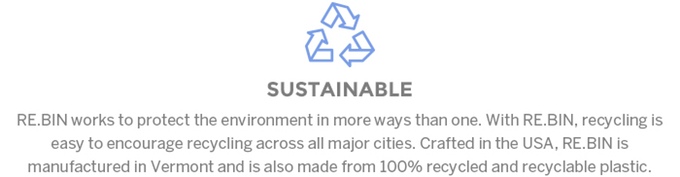 RE.BIN: The Modern Way to Recycle | Indiegogo