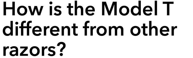 Rockwell Model T Razor & Blades: Shaving Perfected | Indiegogo