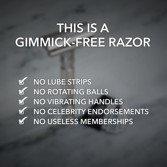 Rockwell Model T Razor & Blades: Shaving Perfected | Indiegogo