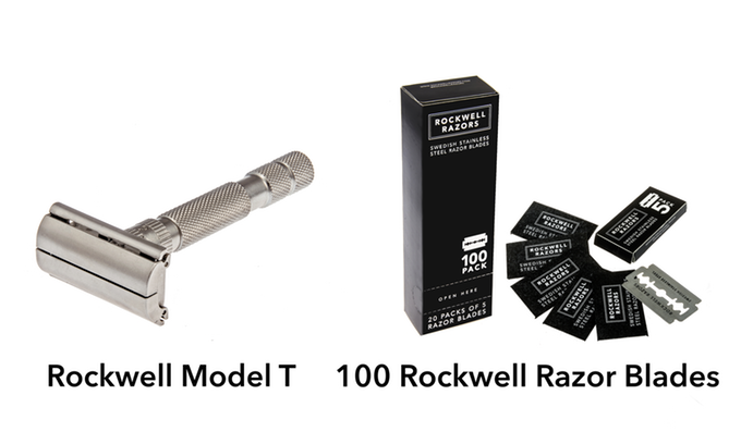 Rockwell Model T Razor & Blades: Shaving Perfected | Indiegogo