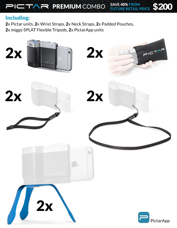 PICTAR. The best iPhone camera-grip ever built! | Indiegogo