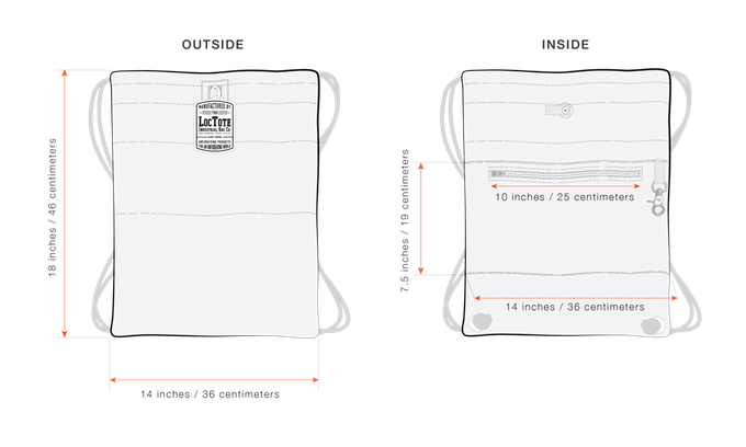 Flak Sack: The Theft-Resistant Drawstring Backpack | Indiegogo