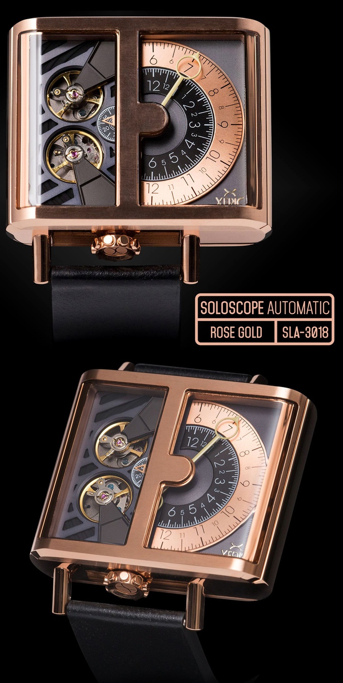 The XERIC SOLOSCOPE Automatic Watch: Go SOLO! | Indiegogo