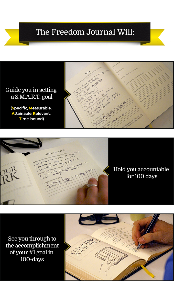 The Freedom Journal: Accomplish Your #1 Goal! | Indiegogo