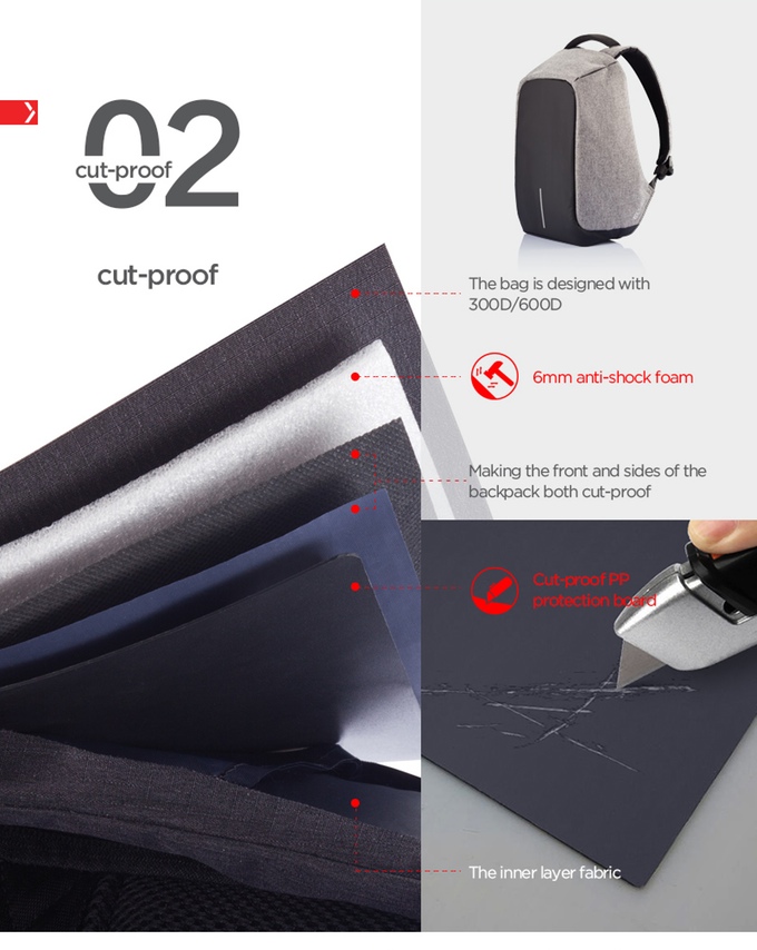 Bobby, the Best Anti Theft backpack by XD Design | Indiegogo