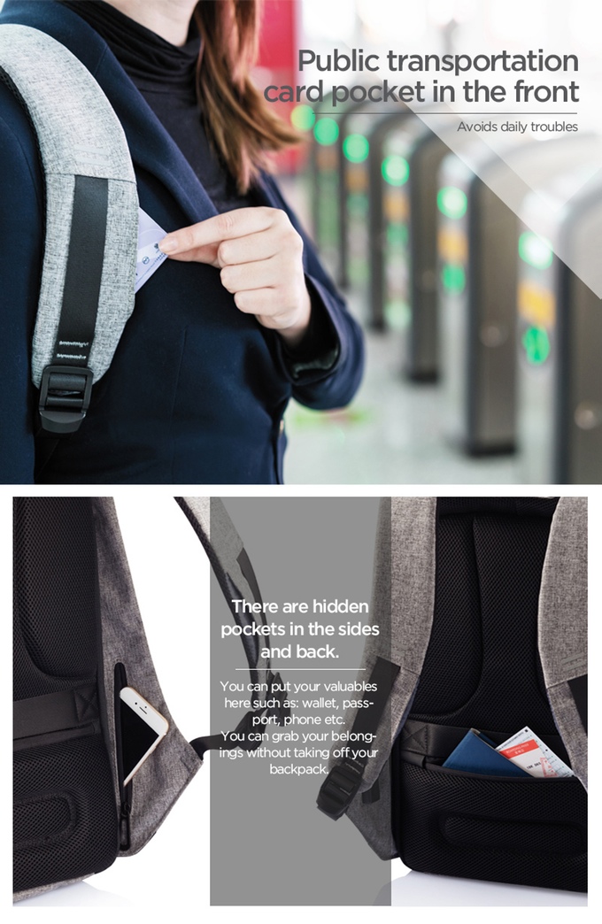 Bobby, the Best Anti Theft backpack by XD Design | Indiegogo