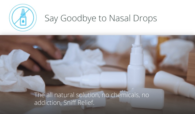 Sniff Relief - Fast and Natural Congestion Relief | Indiegogo