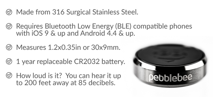 Pebblebee Finder - Lost is found. | Indiegogo