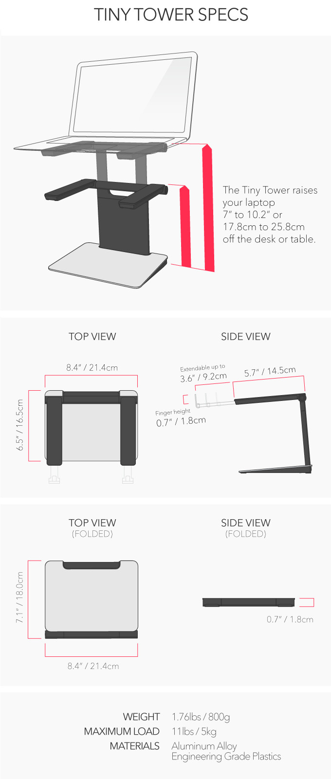 The Laptop Stand You've Been Waiting For | Indiegogo