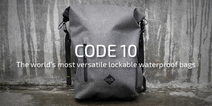 Code 10 - Waterproof, Lockable Backpacks | Indiegogo