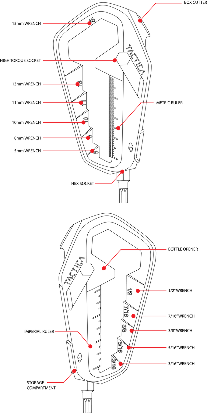 Talon - lightweight pocket tool for everyday carry | Indiegogo