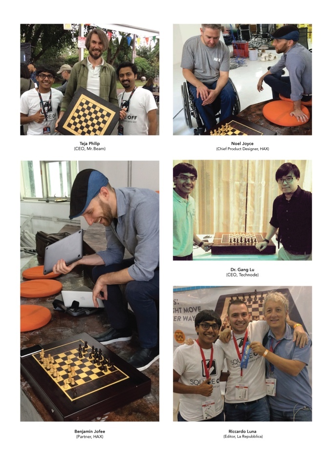 Square Off PRO - World's 1st Rollable E-Chessboard | Indiegogo