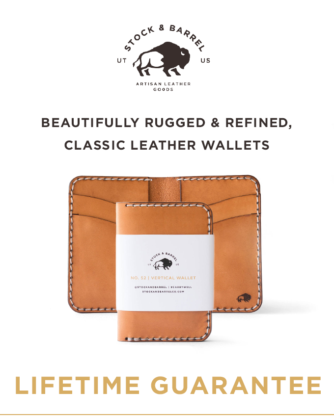 Stock & Barrel: Wallets That Look Better With Age | Indiegogo
