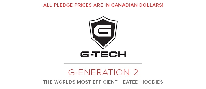 G-Tech Apparel: World's Hottest Heated Hoodies | Indiegogo