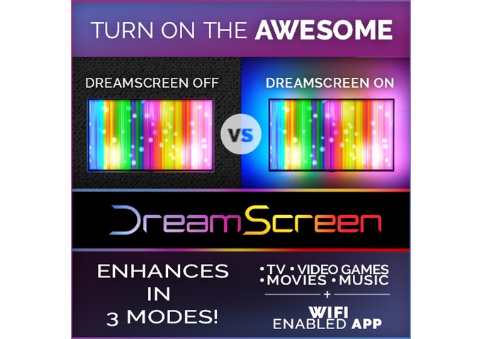 DreamScreen HD & 4K - Smart TV Backlighting | Indiegogo