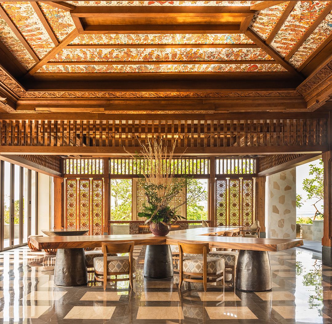 Balinese Architecture Ceiling