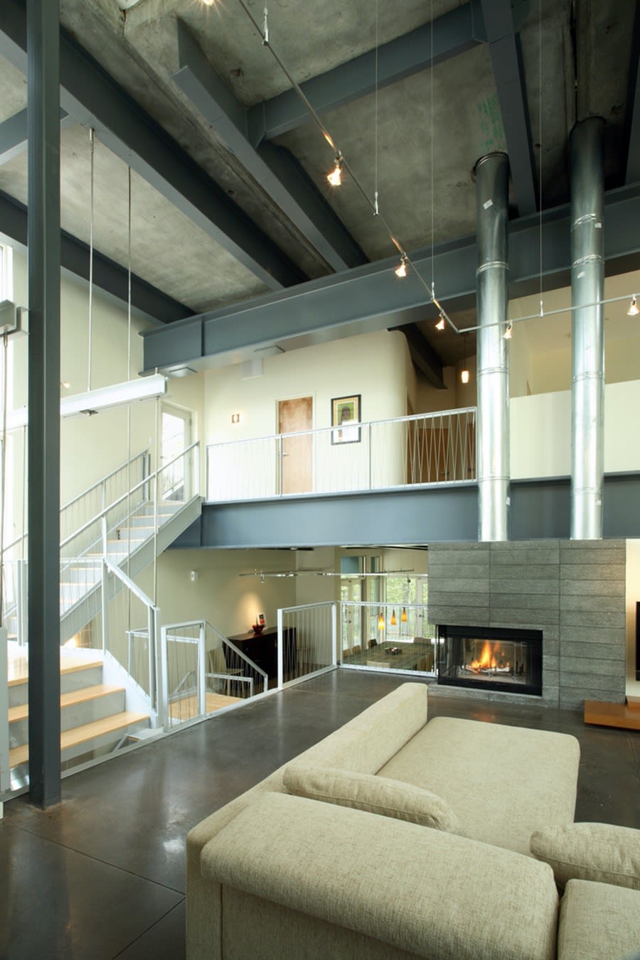 I Beam Industrial Interior Design Industrial Style Interior Design: 20