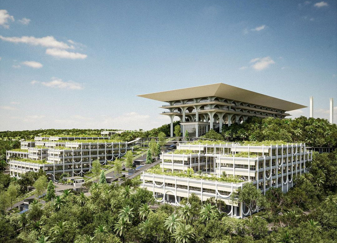 An IKN design competition winner is Huma Betang Umai