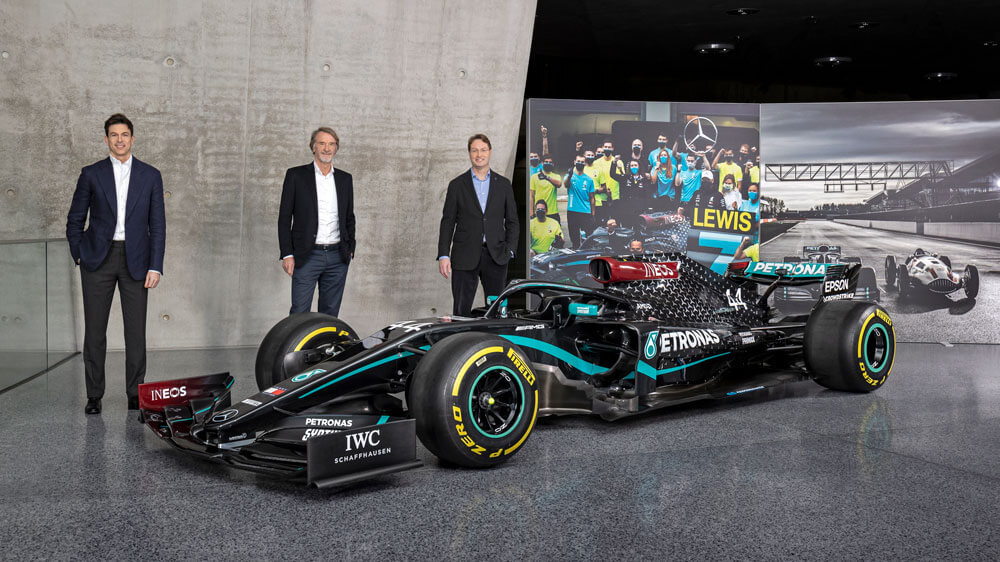 Mercedes-AMG Petronas Formula One Team welcomes INEOS as a one third ...