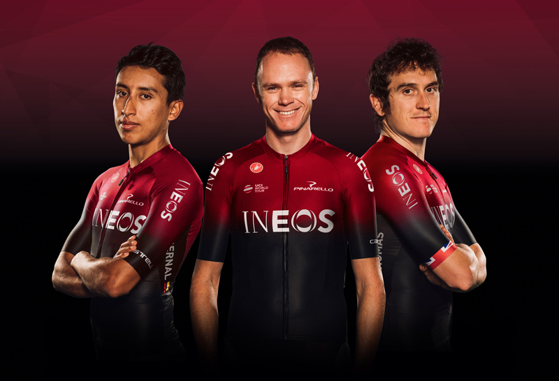 Team INEOS Launches Ahead of Tour De Yorkshire