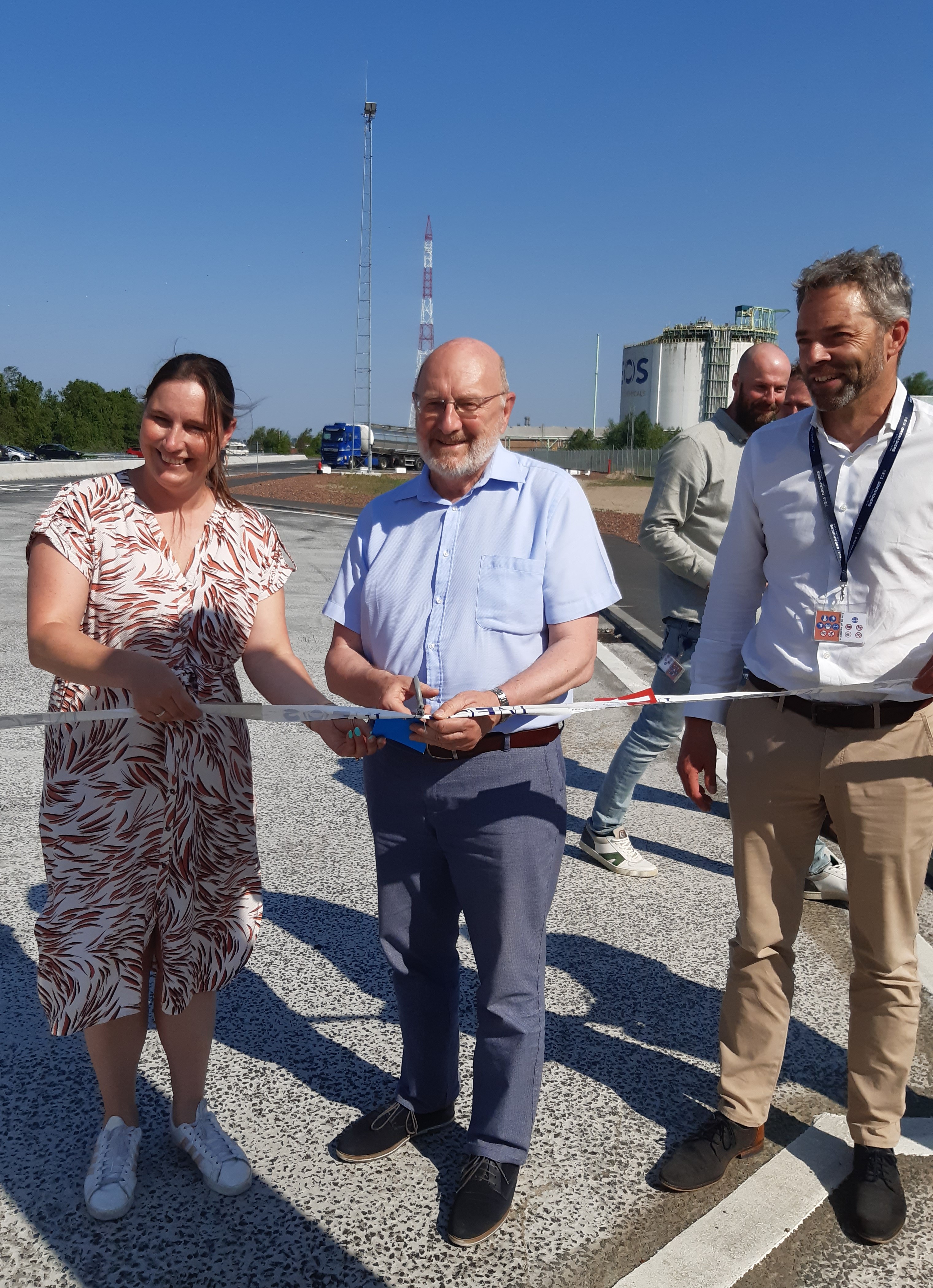 INEOS Oxide vernieuwt onthaalzone voor vrachtwagenchauffeurs