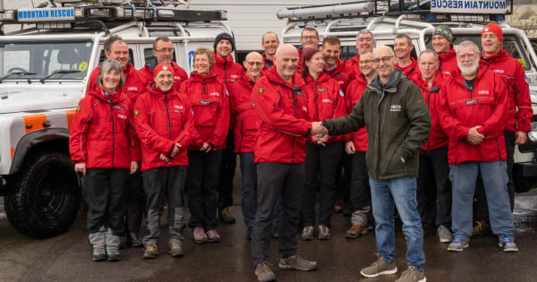 Local Mountain Rescue Team receives £15,000 boost from the INEOS ...