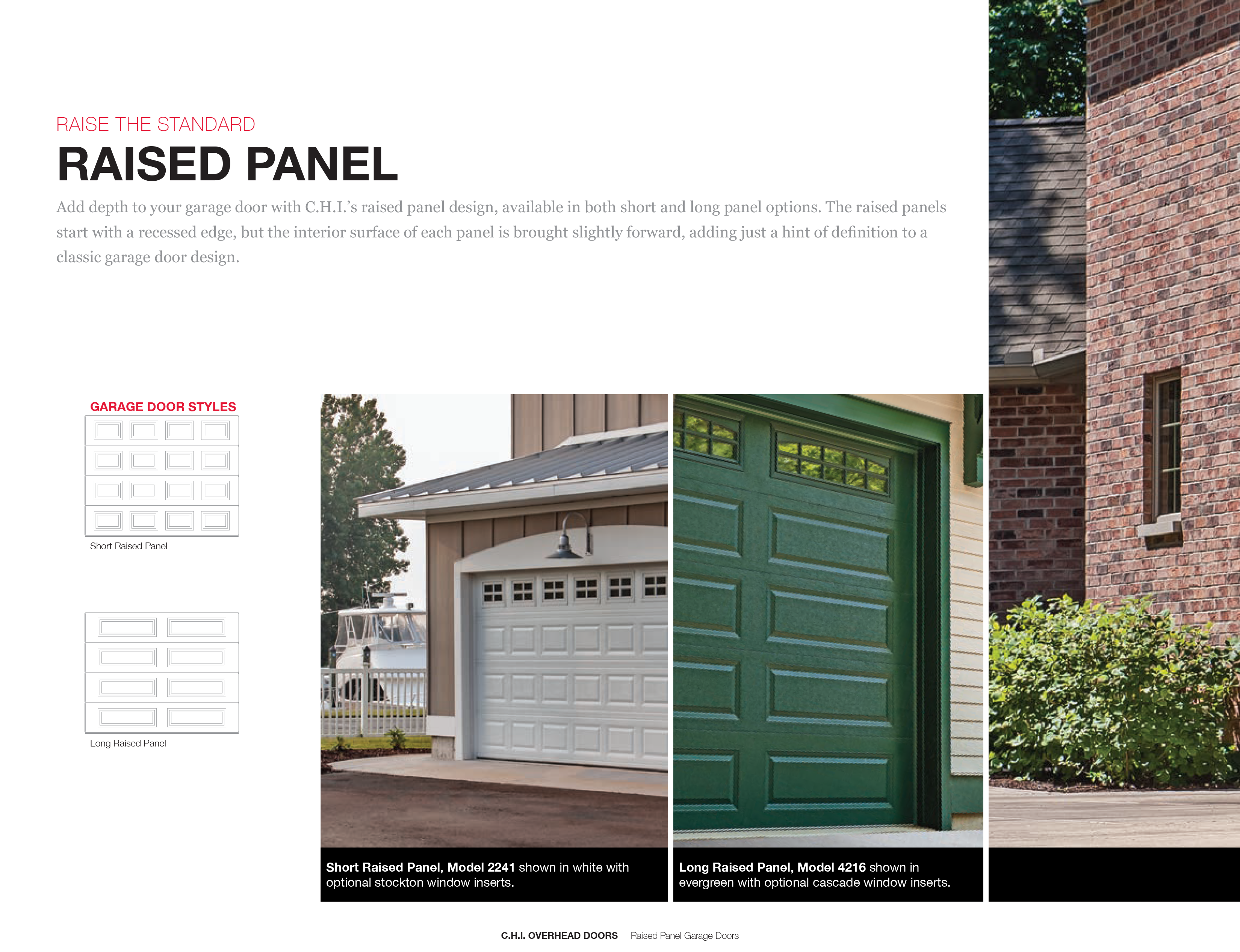 Raised Panel - Infantino's Garage Door Service