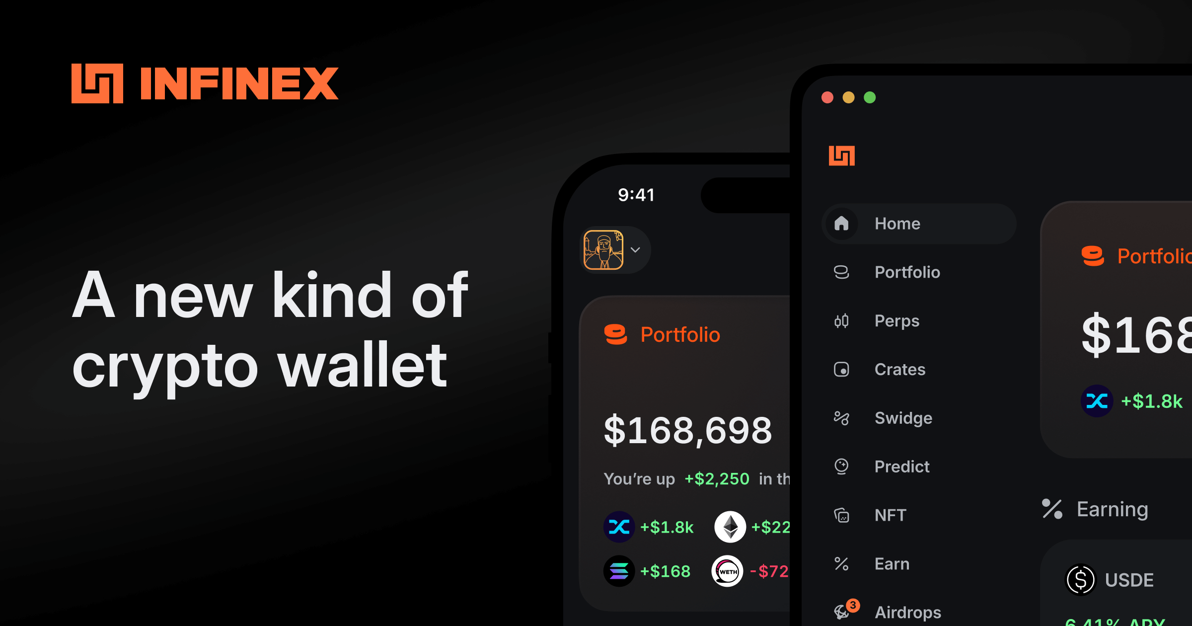 Infinex | Meet a new kind of wallet