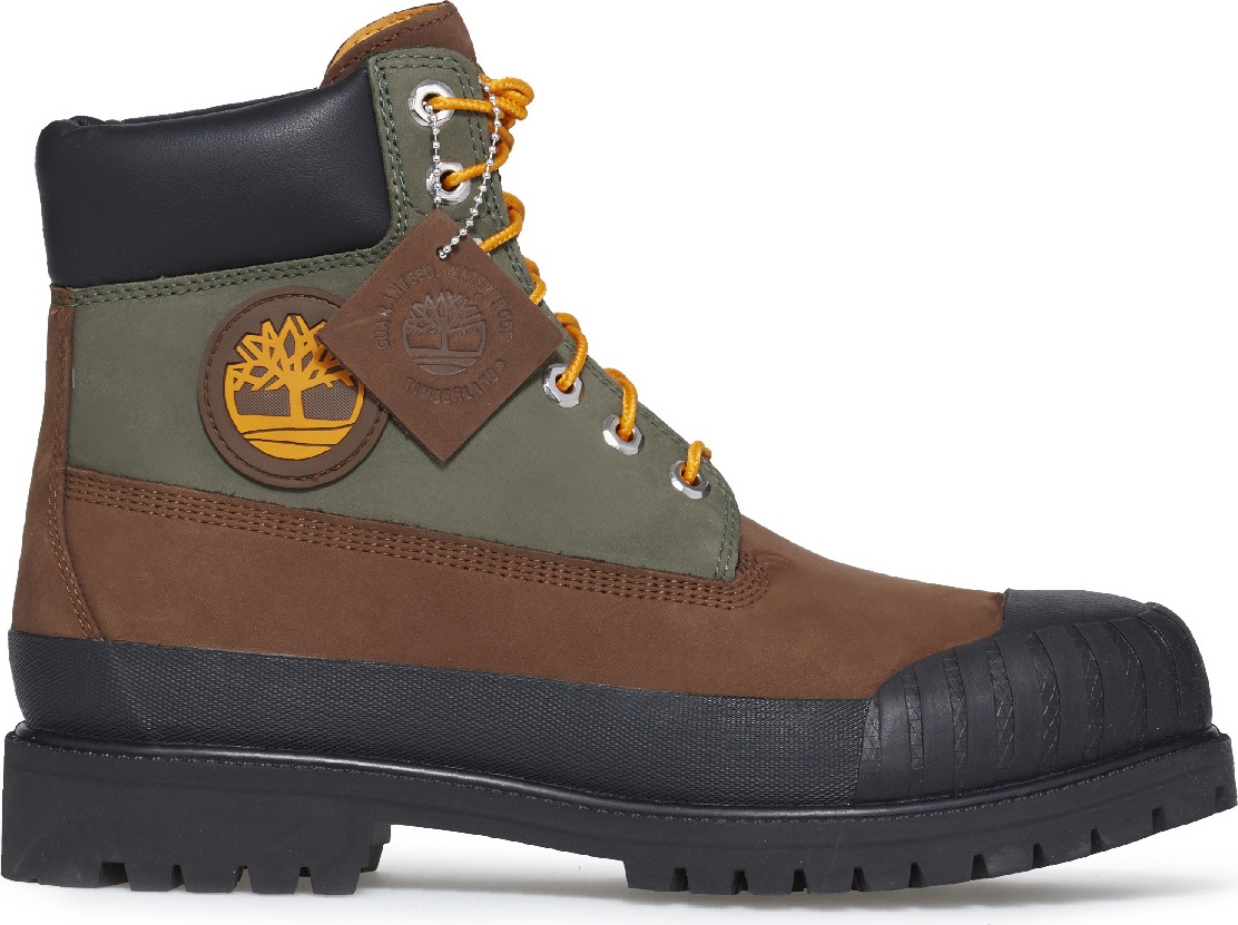 Timberland: Premium 6-Inch Waterproof Rubber-Toe Boot | influenceu