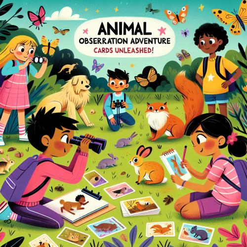 Animal Observation Adventure: Cards Unleashed! — Inkwire