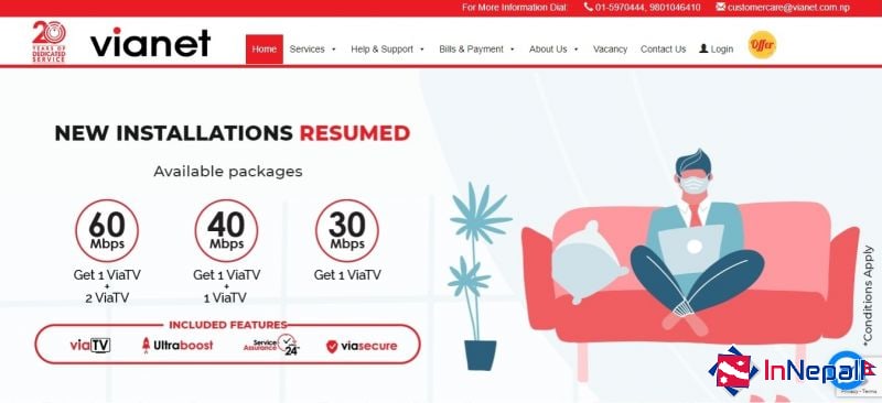 Top 22 List of Internet Service Provider in Nepal on 2025 - In Nepal