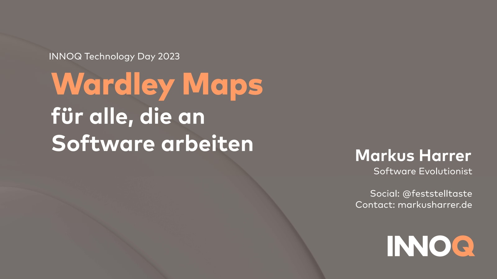 Wardley Maps für alle, die an Software arbeiten – INNOQ