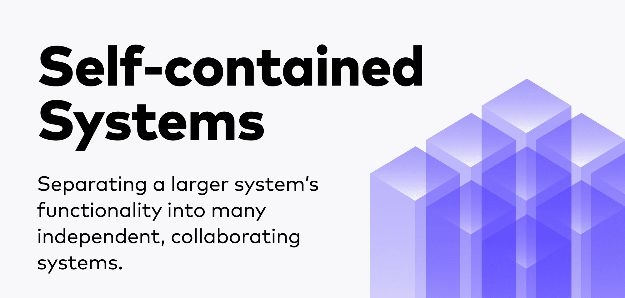 Revamped Self-contained Systems Info Site – INNOQ