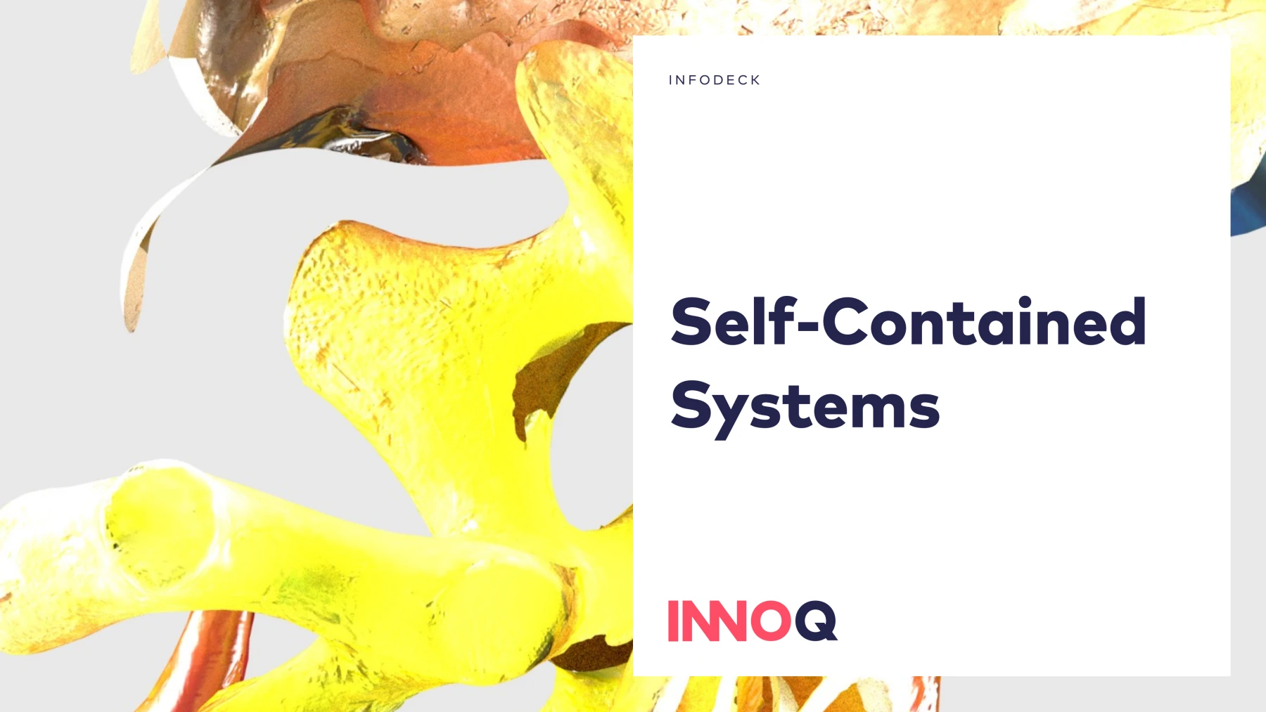 Scs: self-contained systems, der Architekturansatz Self-contained Systems