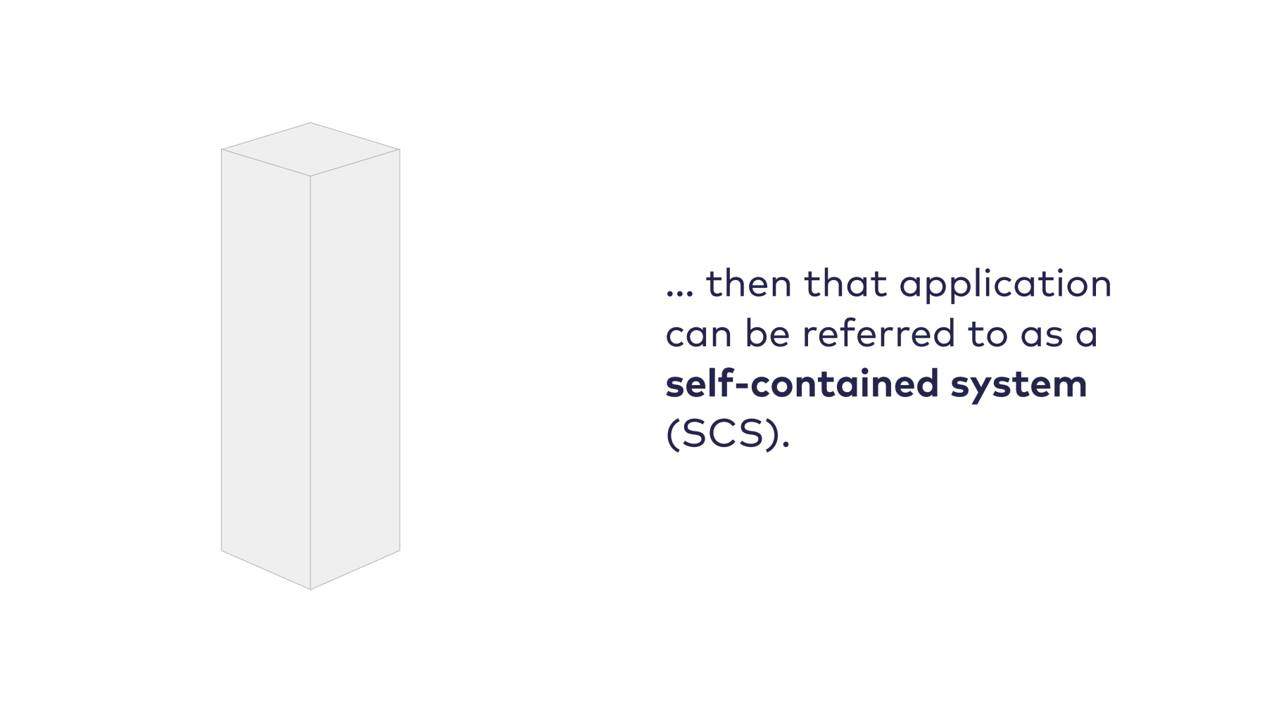 Scs: self-contained systems, der Architekturansatz Self-contained Systems