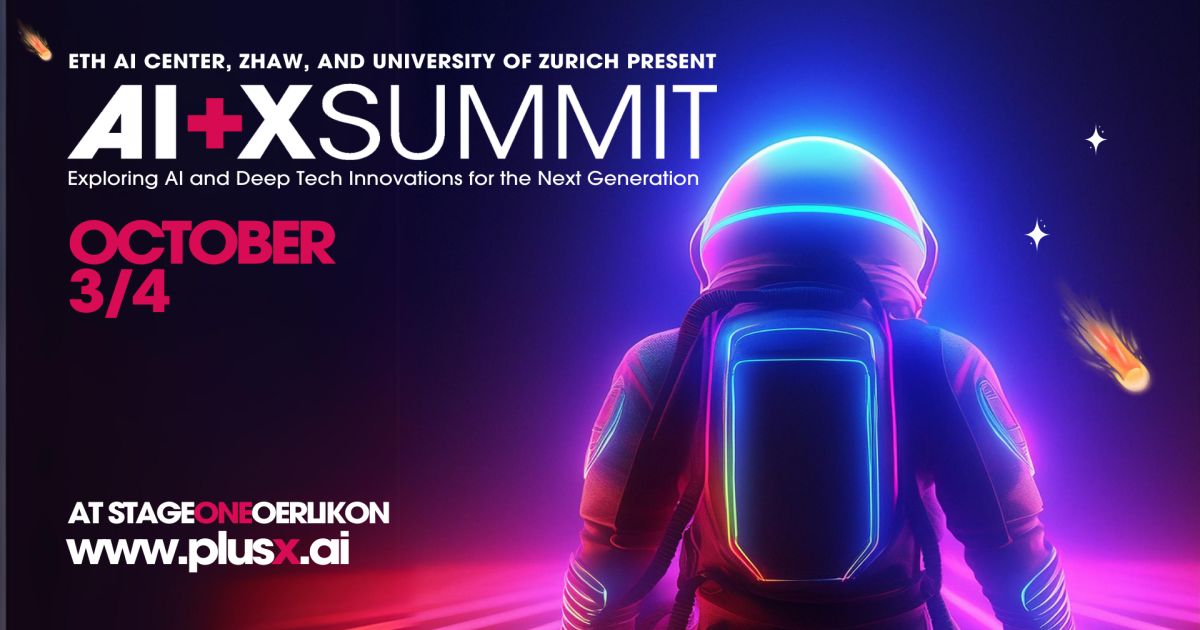 AI+X Summit | Innovation Park Zurich