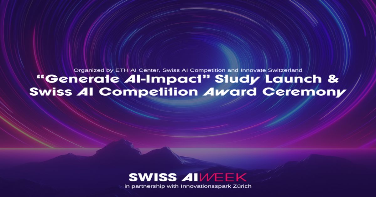 Swiss AI Competition | Innovation Park Zurich