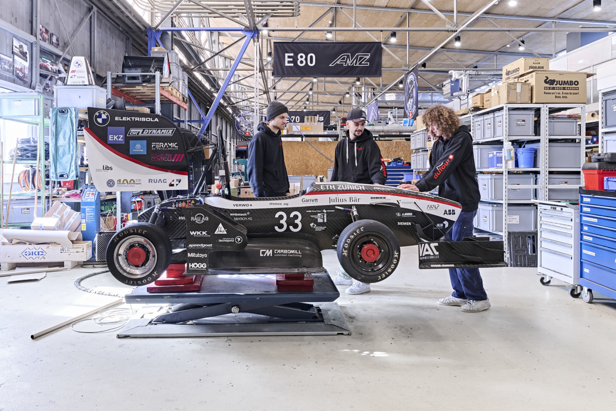 AMZ Racing – A team outdoes itself | Innovation Park Zurich