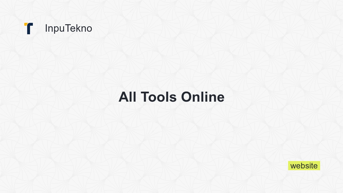 All Tools Online