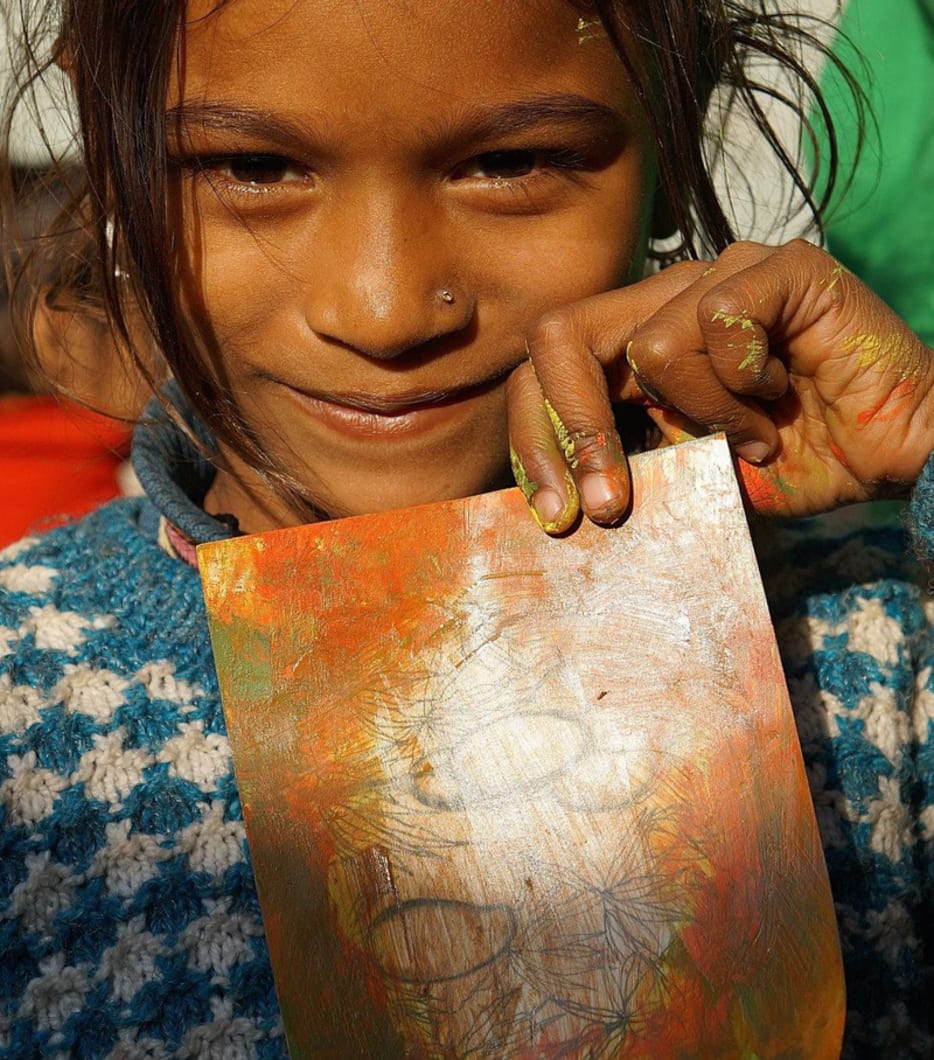 India - Varanasi - Slums