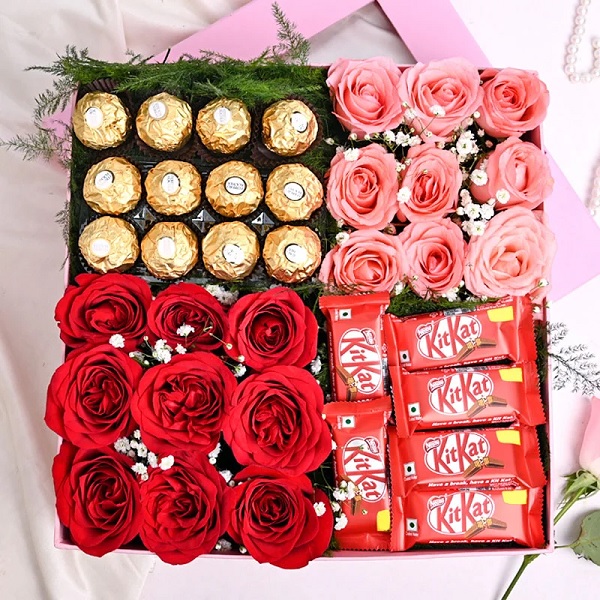 Order Forever Chocolate Box Hamper online | free delivery in 3 hours ...