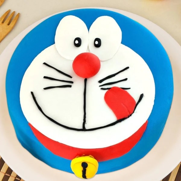 Order Doraemon Cream Cake online | free delivery in 3 hours - Flowera