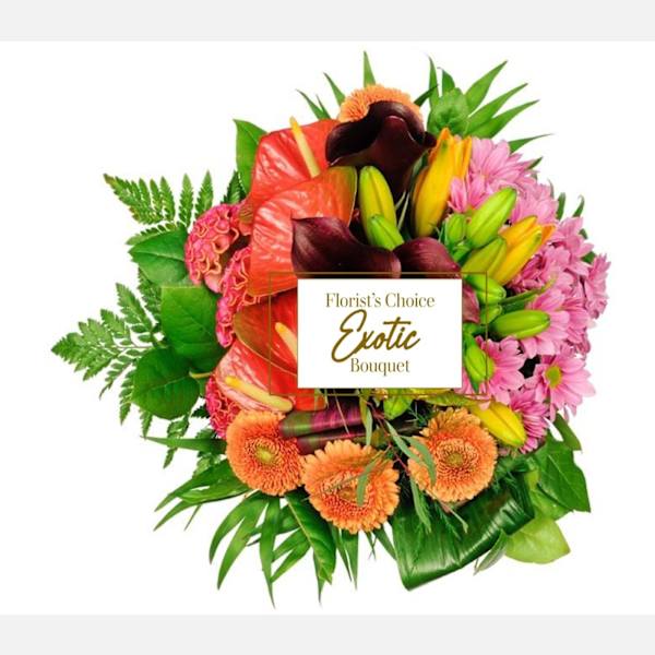 Exotica Florist Choice Exotic Bouquet: Order Flowers Online ...