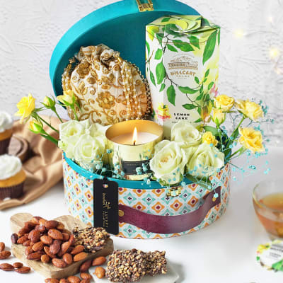 High Tea Diwali Gift Box: Order Flowers Online | Interflora India