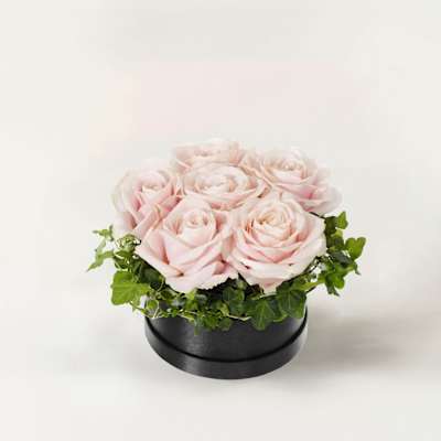 Small Flower Box, Pink Roses: Order Flowers Online | Interflora India ...