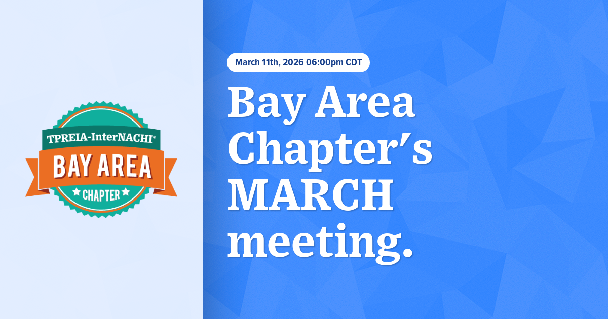 Bay Area Chapter - InterNACHI®