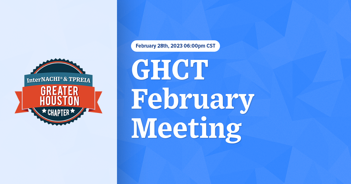 Greater Houston - InterNACHI®