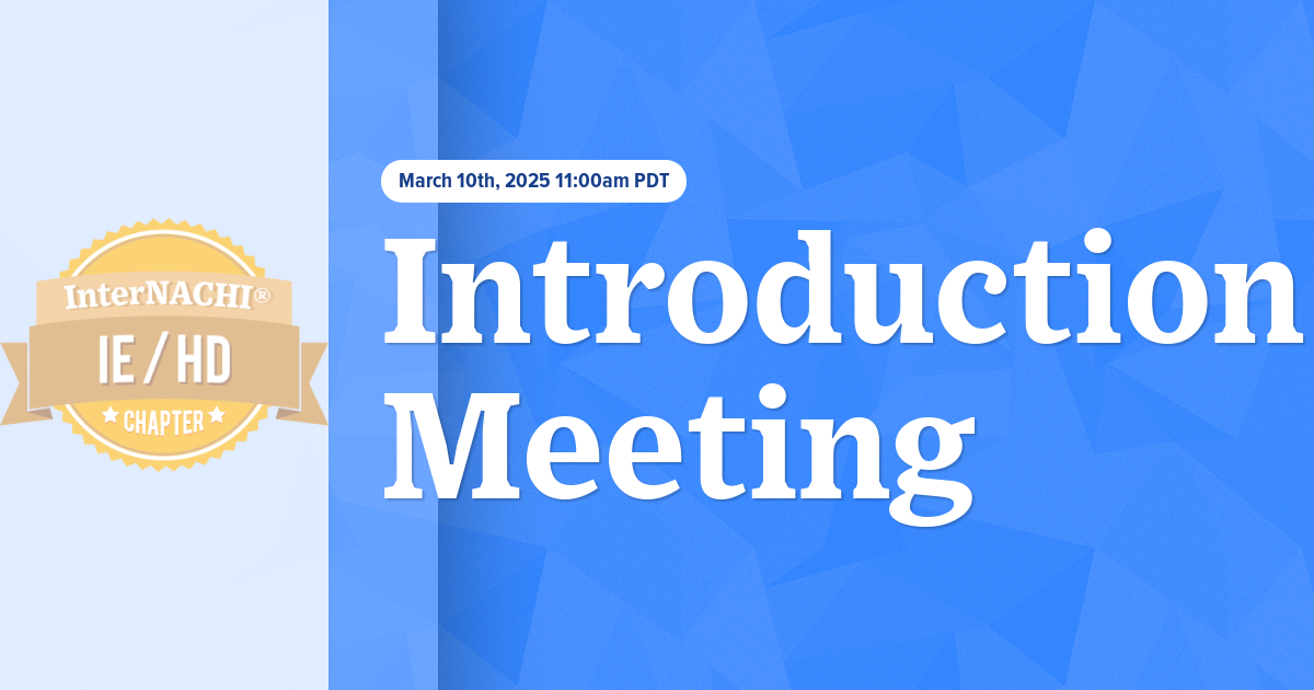 IE/HD - InterNACHI®