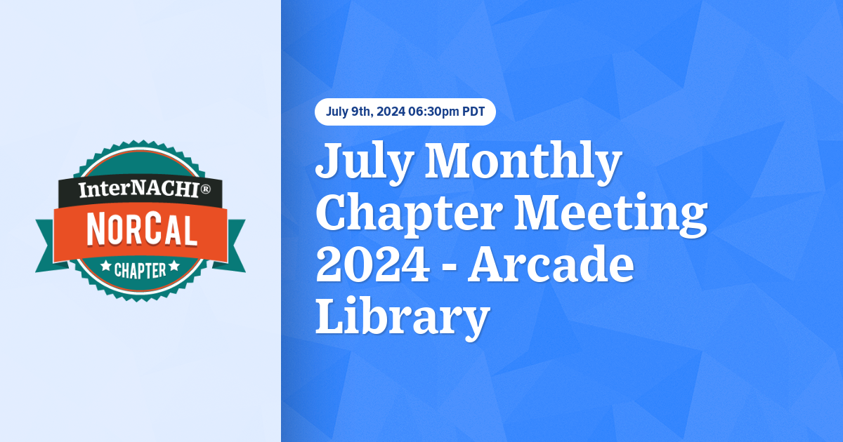 NorCal Chapter - InterNACHI®